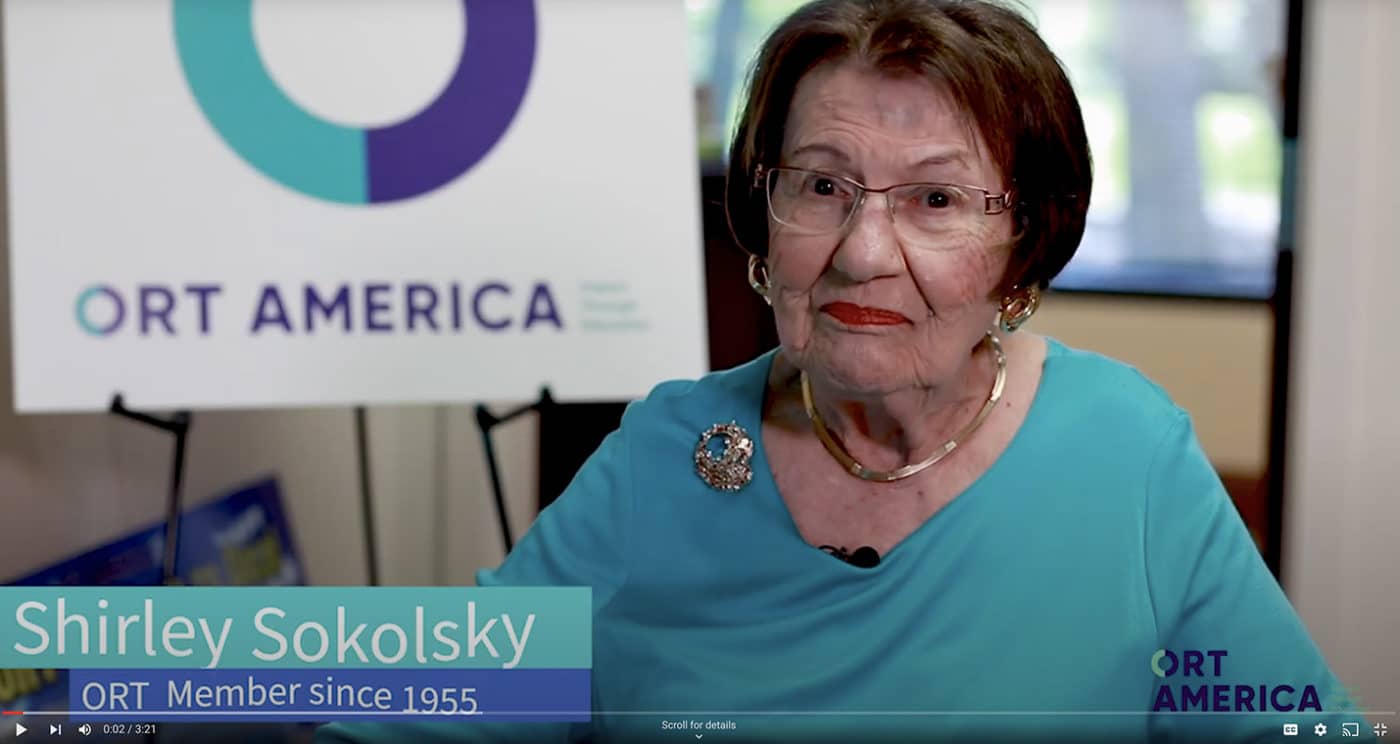 Shirley Sokolsky: Beloved Leader and Friend to All | ORT America